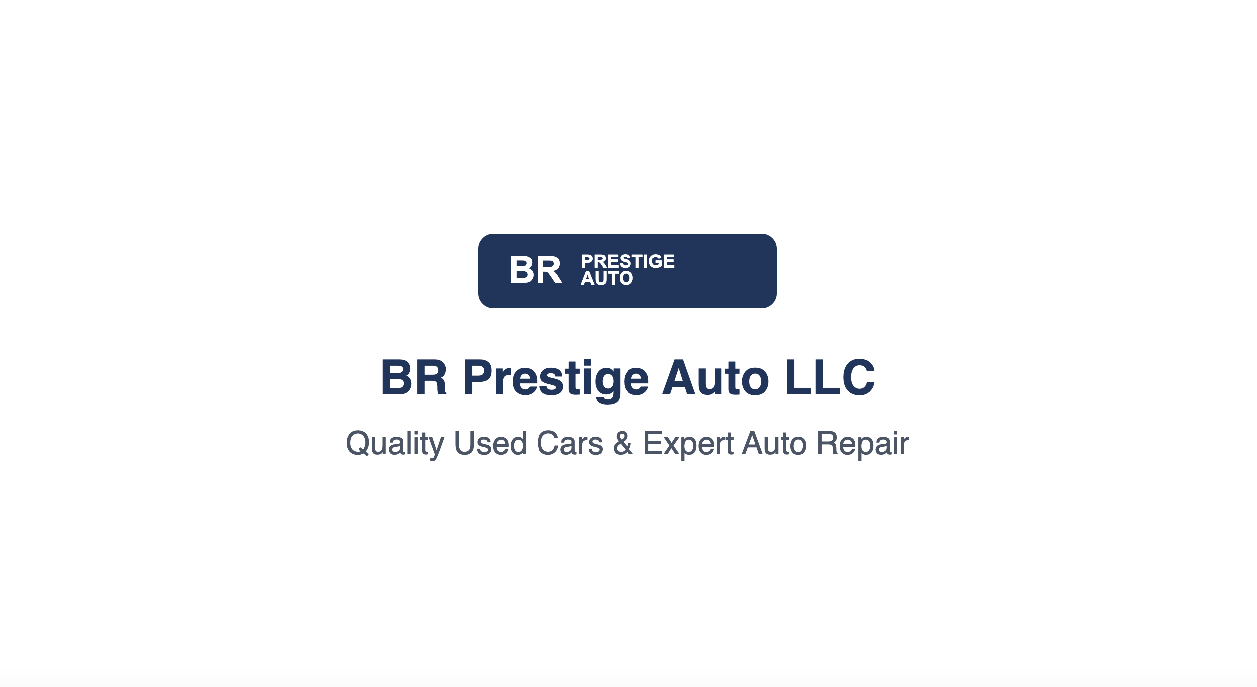 BR Prestige Auto LLC | Trusted Auto Service & Quality Used Cars in Atlanta